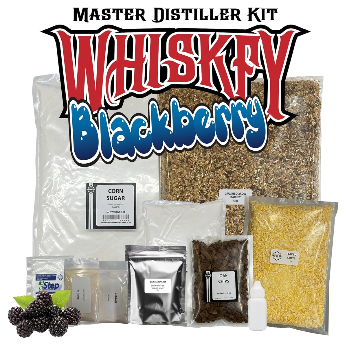 Master Distillers Blackberry Whiskey Recipe Mash Kit – Home Brew Stuff
