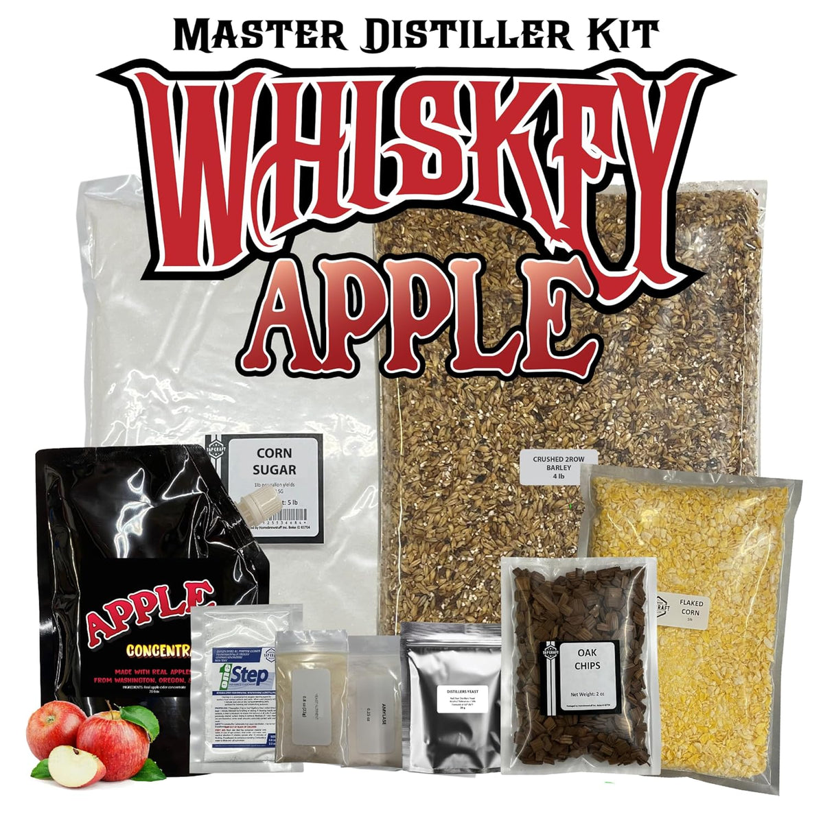 Master Distillers Apple Whiskey Recipe Mash Kit – Home Brew Stuff