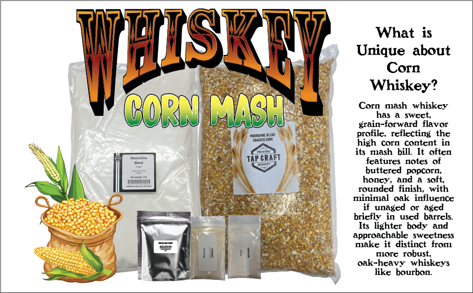Complete Corn Whiskey Mash & Fermentation Kit – Home Brew Stuff