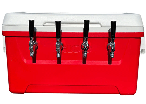 Four Tap Draft Beer Jockey Box – Home Brew Stuff