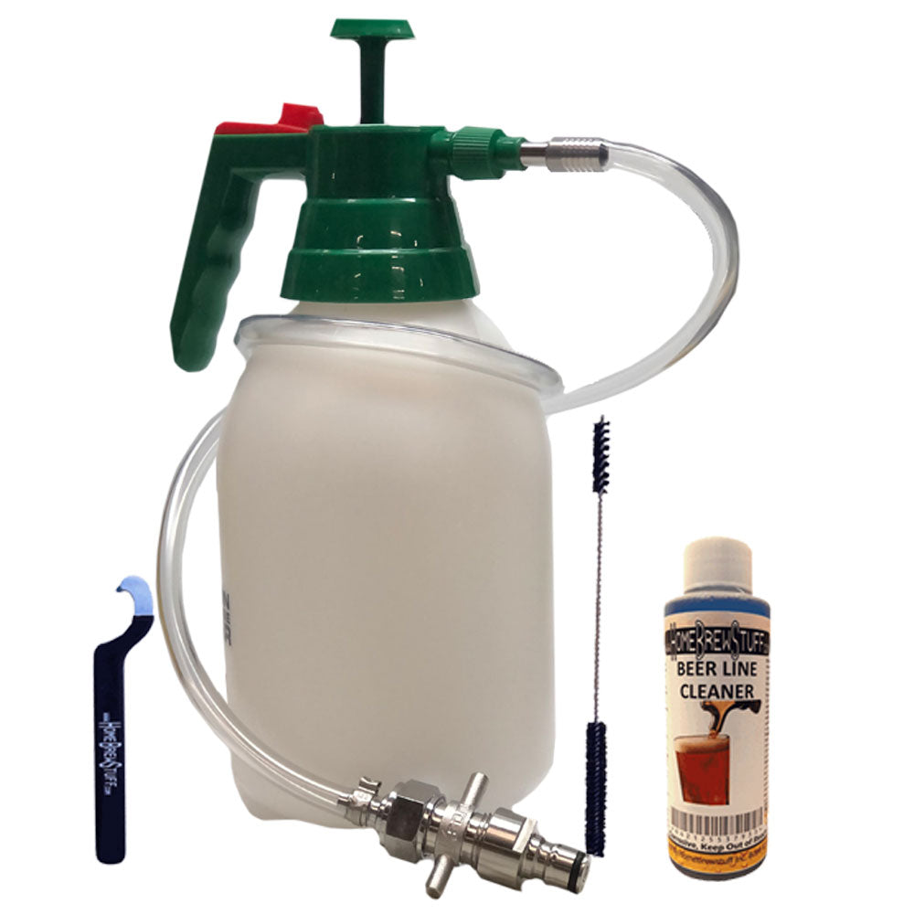 1/2gal Beer Line Cleaning Kit for Commercial and Homebrew Draft System ...
