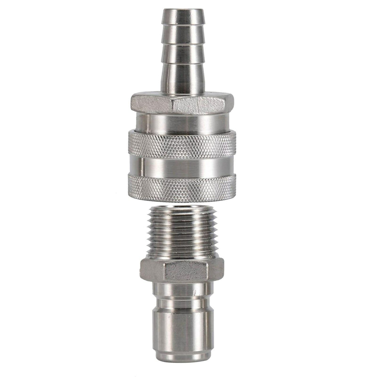 TAPCRAFT Stainless Steel Quick Disconnect Set 1/2" NPT – Home Brew Stuff