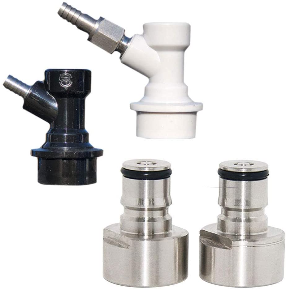 Commercial Keg Coupler Adapter Sankey to Ball Lock Quick Disconnect Co ...